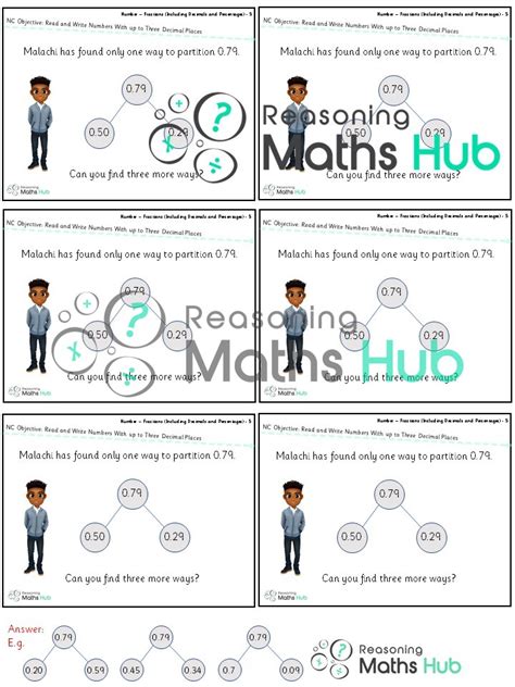 Read And Write Numbers With Up To Three Decimal Places Master The Curriculum
