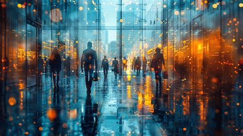 business connection internet and communication network concept premium ai generated image