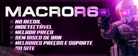 Macro No Recoil R6 Rainbow Six Dfg