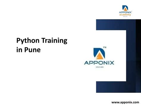 Ppt Python Training In Pune Powerpoint Presentation Free Download Id10765540