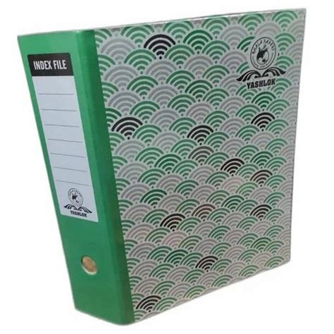 Cardboard Paper Multicolor Laminated Index File For Office Paper Size Fullscape At ₹ 58 Piece