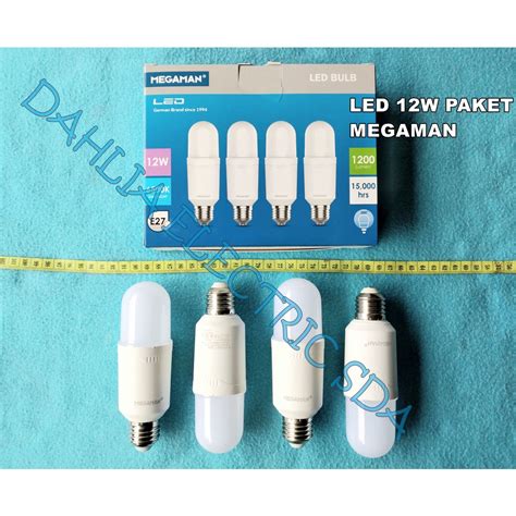 Jual Lampu Led W Paket Megaman Cahaya Putih Shopee Indonesia