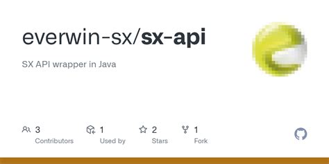GitHub Everwin Sx Sx Api SX API Wrapper In Java