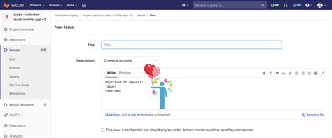 Gitlab Issue Template