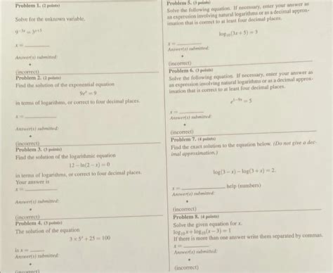 Solved Problem Points Rewrite The Expression Logx Chegg Com