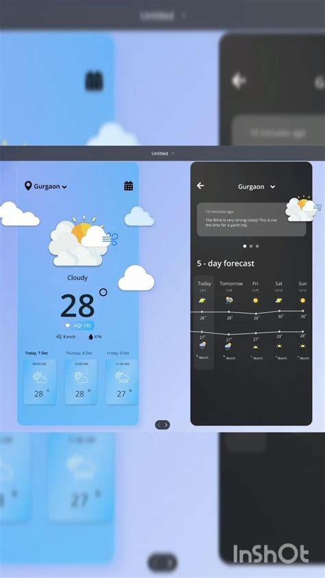 Weather App Ui Design