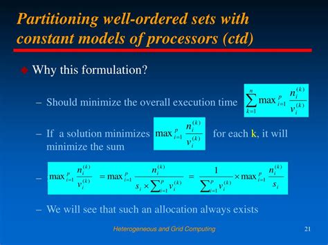Ppt Performance Models Of Heterogeneous Platforms And Design Of Heterogeneous Algorithms