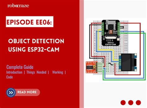 5 Steps To Building Object Detection Using Esp32 Camera Robocraze
