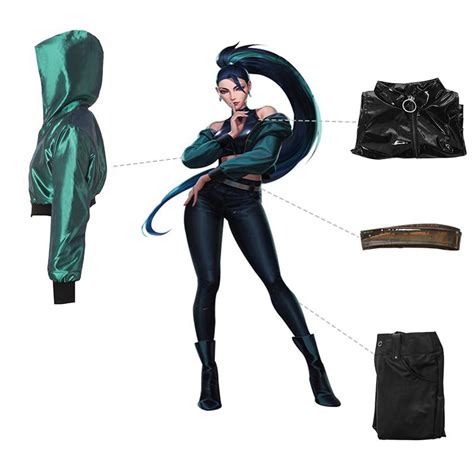 Lol Kda Baddest Kaisa Cosplay Costume Cosplay Shop