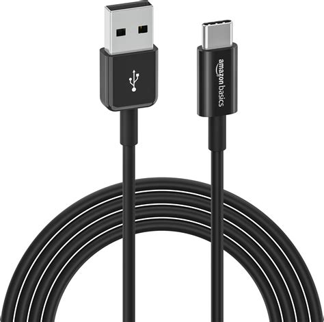 AmazonBasics USB Type C To USB A Male Fast Charging Cable For Laptop Feet Meters