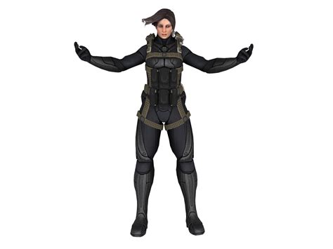 XCOM Enemy Within Annette Psi Armor XPS ONLY By Lezisell On
