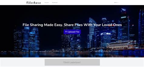 Fileshare PHP Script By Pemdev Codester