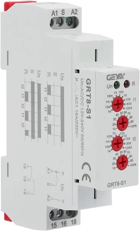 Jadeshay Delay Relay Grt8 S1 Mini Asymmetric Cycle Timer Onoff Repeat