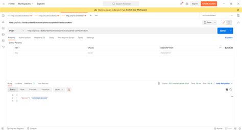 Keycloak 19 Connect To Postman · Keycloak Keycloak · Discussion 15417 · Github