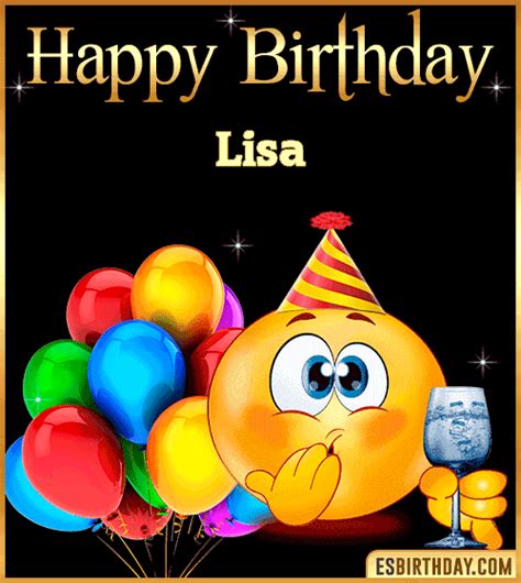 Happy Birthday Lisa  🎂 Images Animated Wishes【28 S】 Happy Birthday Lisa  🎂 Images Animated Wishes【28 S】
