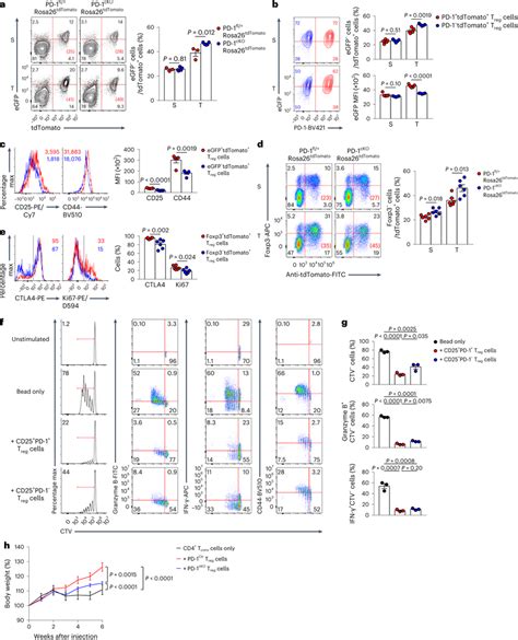 Pd 1ko Treg Cells Are Less Stable And Suppressive Than Pd 1wt Treg
