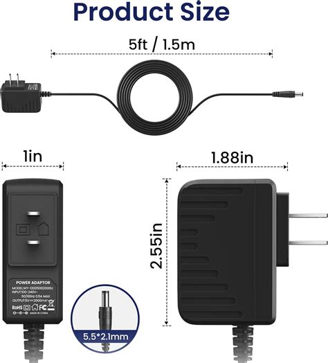 Buy CGGXJP 5V Power Adapter For Cisco IP Phones SPA508G SPA504G SPA525G2 SPA303 SPA942
