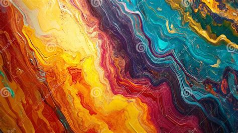 Vibrant Abstract Color Texture Illustrating Dynamic Data Streams Stock Illustration
