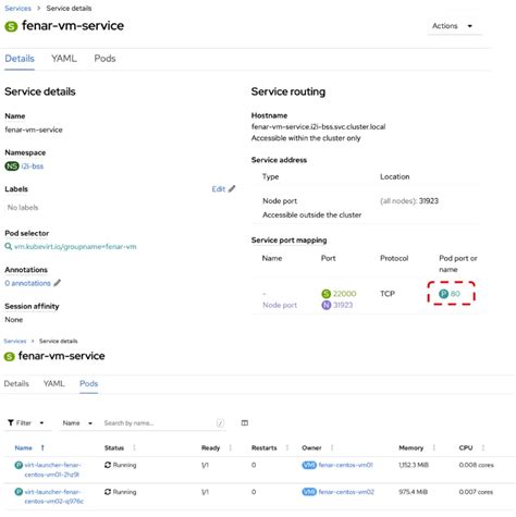 how to balance virtual machine traffic with kubernetes services