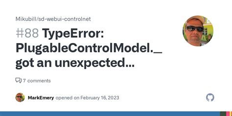 TypeError PlugableControlModel Init Got An Unexpected Keyword Argument Base Model