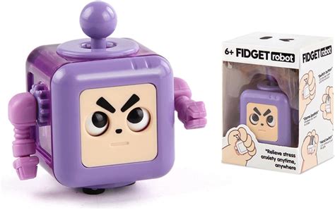 Fidget Robot Toy Magic Cube Stress Relief Fidget Block For Adults Killing Time