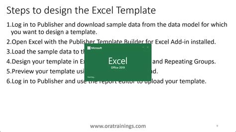 how to design excel report in oracle bip fusion applications youtube