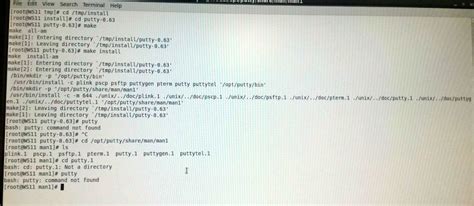 Installing Putty In CentOS Following The Chegg