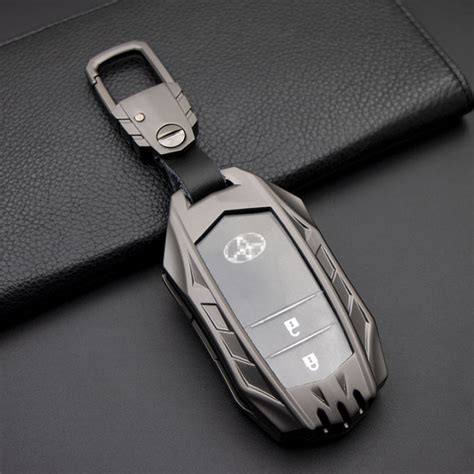 Zinc Allloy Smart Car Key Fob Cover Case For Toyota Harrier Alphard Fortuner Vellfire Innova