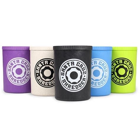 Santa Cruz Stash Jar Assorted Colors Sema Vape International