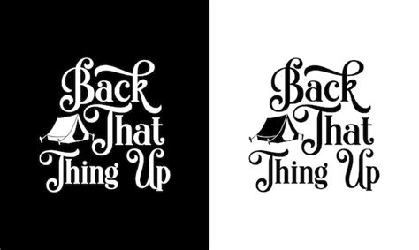 캠핑 견적 T 셔츠 디자인 타이포그래피 프리미엄 벡터