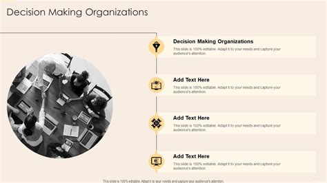 Decision Making Organizations In Powerpoint And Google Slides Cpb PPT Presentation