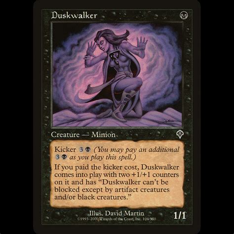 Mtg Duskwalker Invasion Inv104 Madtoyz