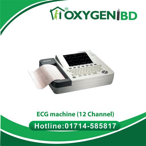 ECG machine (12 Channel) - Oxygen Cylinder BD
