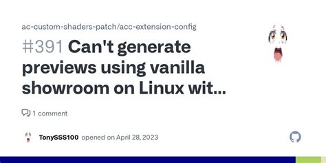 Cant Generate Previews Using Vanilla Showroom On Linux With Proton