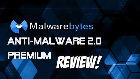 Malwarebytes Anti Malware Premium Review Youtube