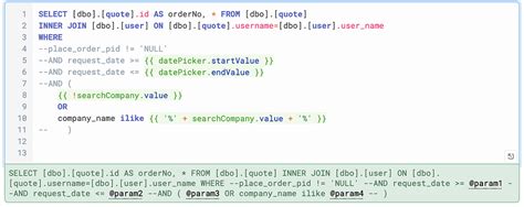 Hide Sql Comments 💬 Feature Requests Retool Forum