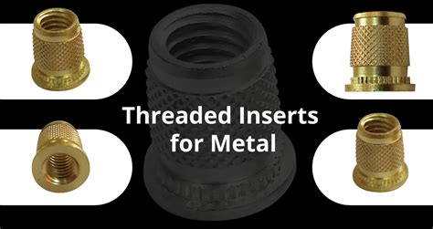 Threaded Inserts for Metal – Industrial Threaded Inserts