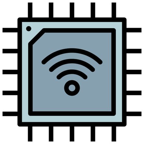 Microchip Generic Color Lineal Color Icon