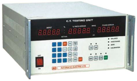 Rectangular Portable And Lightweight Digital Ct Testing Unit Equipment At Best Price In Mumbai