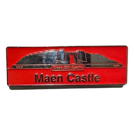 Maen Castle Class 255 Nameplate Badge