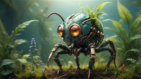 A Close Up Of A Green Spider On A Leaf Captures The Beauty Of A Tiny Wildlife Predator Stock