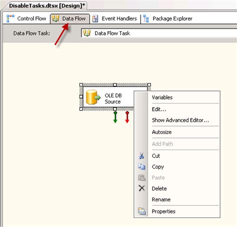 Sql Server R SSIS How To Disable Task Stack Overflow