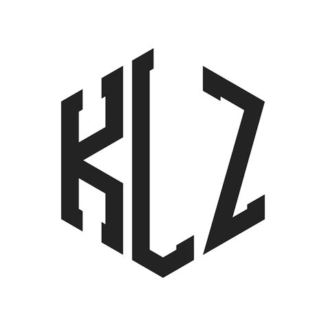 Premium Vector Klz Logo Design Initial Letter Klz Monogram Logo Using Hexagon Shape