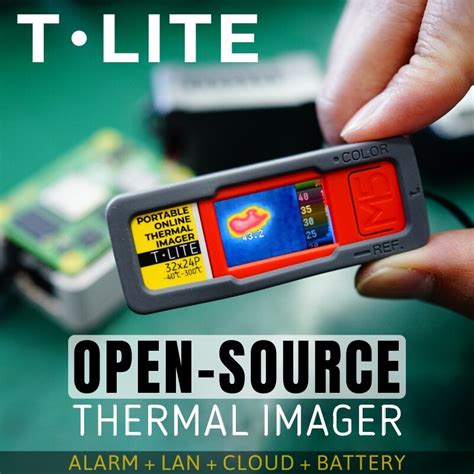 m5stack official m5stick t lite thermal camera dev kit mlx90640