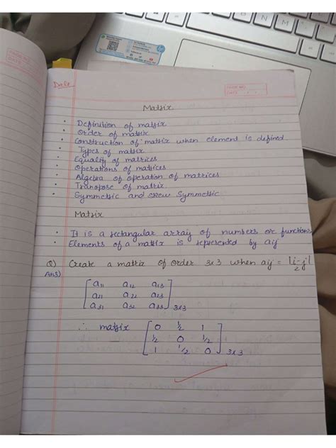 Matrices And Determinants Pdf