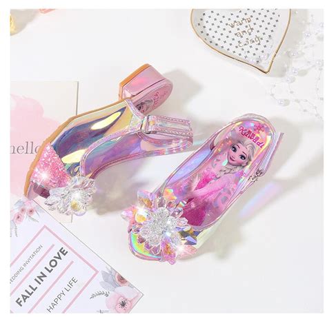 Badu Bg Обувки за парти за момичета Сандали на принцеса Кожени блестящи кристали Възел Детски