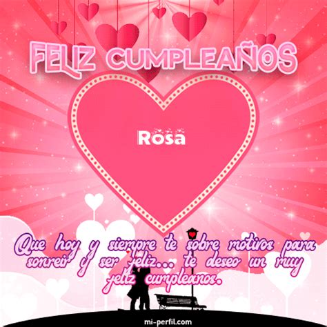 Feliz Cumplea Os Ix Rosa Tarjetas Gif Online
