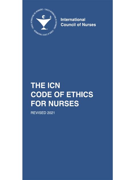 Icn Code Of Ethics Pdf Icn Code Of Ethics Pdf
