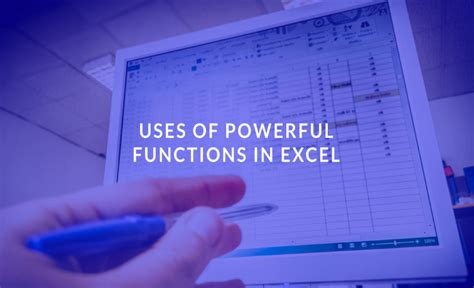 Excel Uses Of Powerful Functions Online Course