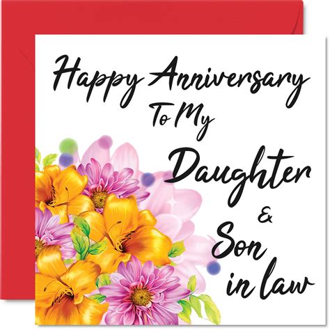 Happy Wedding Anniversary To My Daughter And Son In Law